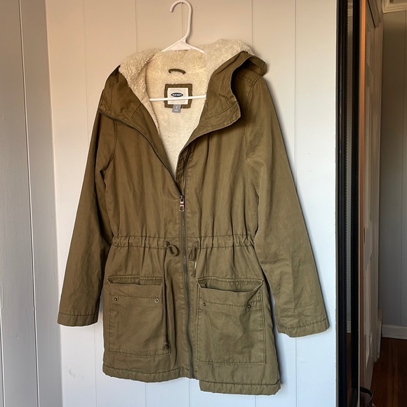 Old Navy | Jackets & Coats | Olive Green Coat | Poshmark